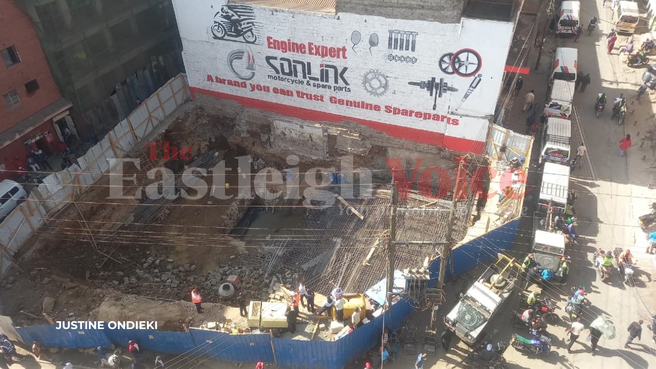 Six injured as floor slab collapses at construction site on Nairobi’s ...