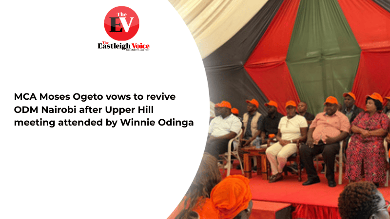 MCA Moses Ogeto vows to revive ODM after Upper Hill meeting with Winnie ...